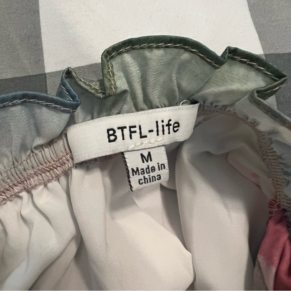 BTFL - Life | Dresses | Btfl Life Watercolor Floral Print Tiered Maxi ...